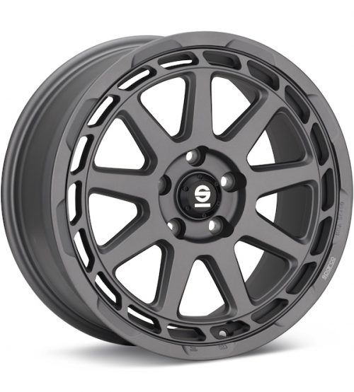 Sparco All-Terrain Gravel Matte Graphite Silver wheel for sale