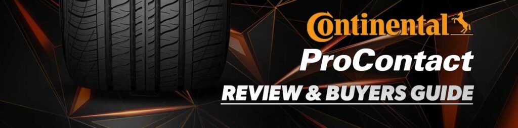 Continental ProContact Tire Review - On All ProContact Models